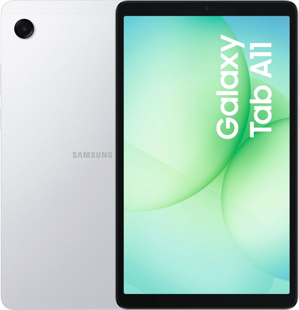 Samsung Galaxy Tab A11 X130 Wi-Fi (128GB/Silver) uden abonnement.