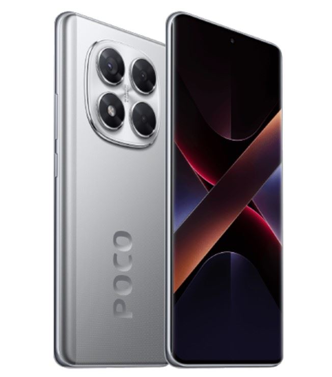 Xiaomi Poco X7 5G (512GB/Silver) uden abonnement.